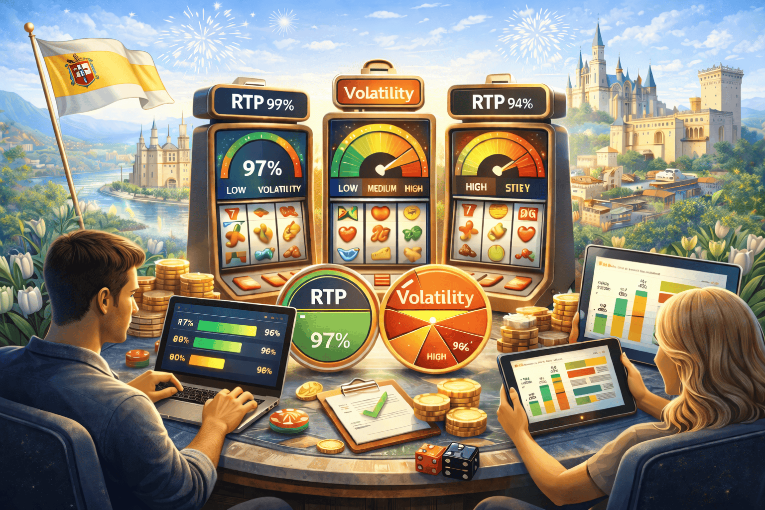 How Spanish Slot Players Use RTP and Volatility to Choose Games